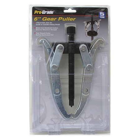 Pro-Grade Tools Adjustable 2 Jaw Gear Puller, 6" 18217 | Zoro