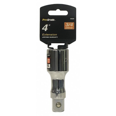 Pro-Grade Tools Extension, 3/4"Dr., 4" 16000 | Zoro