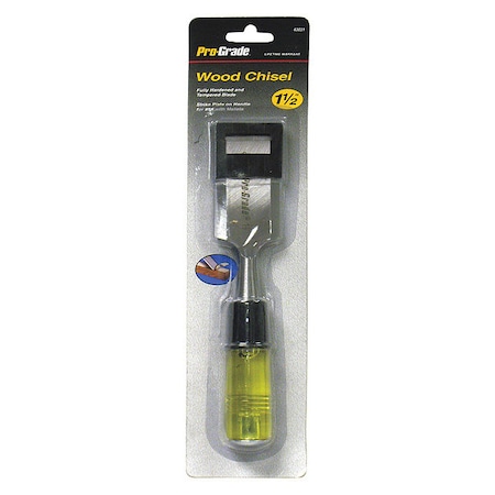 Pro-Grade Tools Wood Chisel, 1-1/2" 63031 | Zoro
