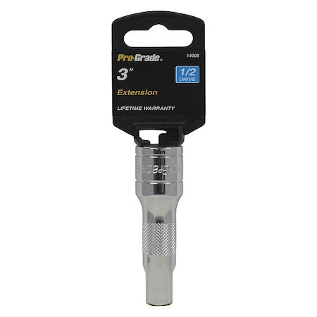Pro-Grade Tools Extension, 1/2"Dr., 3" 14000 | Zoro