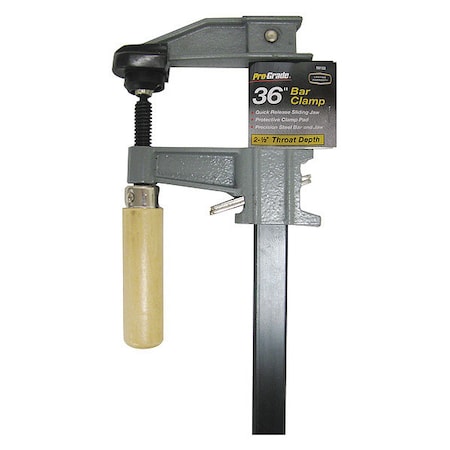 Pro-Grade Tools F-Bar Clamp, 2.5x36" 59152 | Zoro