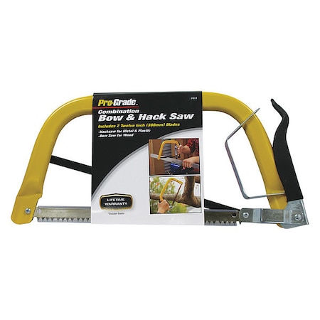 Pro-Grade Tools Bow Saw/Hacksaw 31913 | Zoro