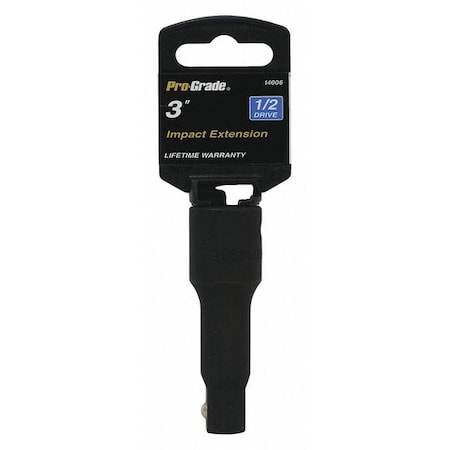 Pro-Grade Tools Impact Extension, 1/2"Dr., 3" 14006 | Zoro