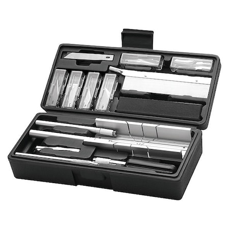 Pro-Grade Tools Precision Hobby Knife Set, 30 pcs. 82027 | Zoro