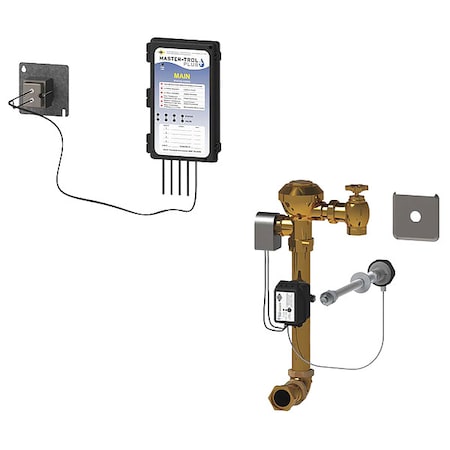 Master-Trol Flush Valve, with Controller EZ-MTP-WC-4 | Zoro