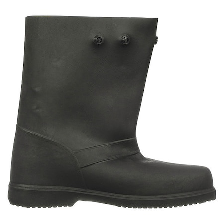 Treds Overboots Overboots, Plain Toe, 12 in Height, Snap Tab Closure ...
