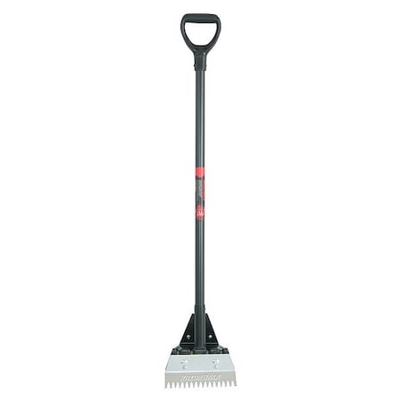 Razor-Back 10 ga Roof Shovel, Steel Blade, 47-1/4 in L, Black ...