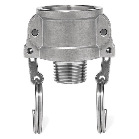 Usa Industrials Coupler, Stainless Steel, Coupling Type B, Coupling ...