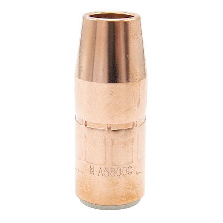 Bernard BERNARD Copper Conical MIG Weld Nozzle N-A5800C | Zoro