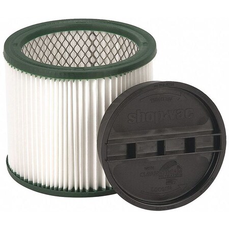 Shop-Vac Cartridge Filter, Wet/Dry Pick Up, Plastic 9030700 | Zoro