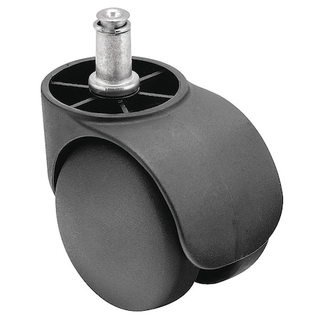 Shepherd Hardware 55mm Non-Marking Nylon Swivel Caster, No Brake, Loads ...