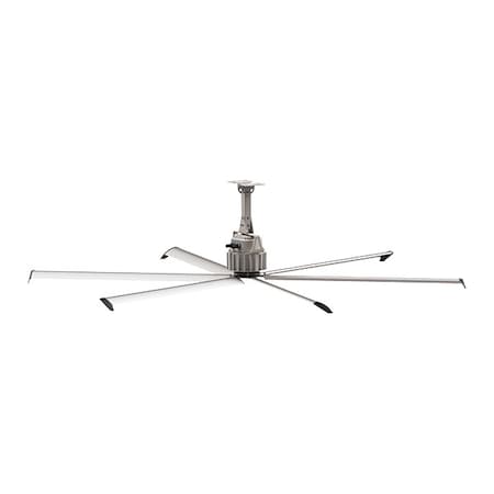 Skyblade Ceiling Fan, 12 ft Blade Dia, 6 Blades, Variable Speeds, 230 ...