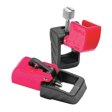 Master Lock Circuit Breaker Lockout, Clamp-On w/Screw, Color: Black ...