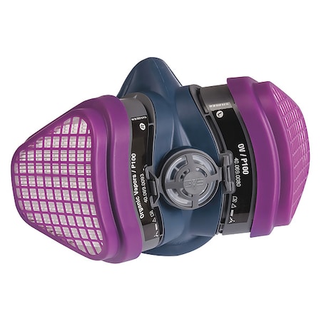 Miller Electric Half Mask Respirator Kit, LPR-100 Series, Organic Vapor ...