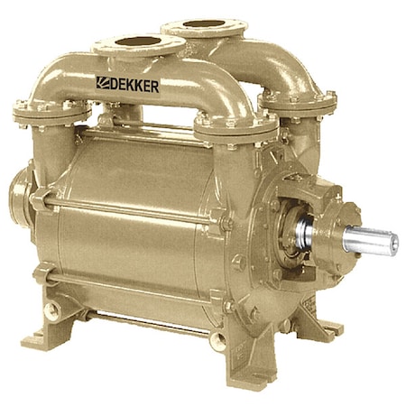 Dekker Vacuum Technologies Liquid Ring Vacuum Pump, 1 Stage, 100 cfm ...