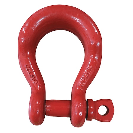 Crosby Wide Body Shackle, 36,000 lb, Alloy Steel 1021699 | Zoro