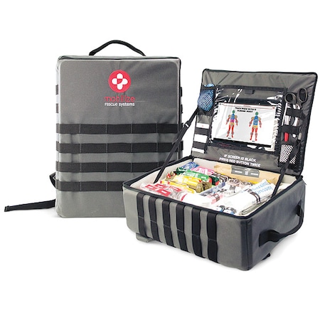 Zoll Medical Pack, Gray, EMS/Trauma/Response 8911-002000-01 | Zoro