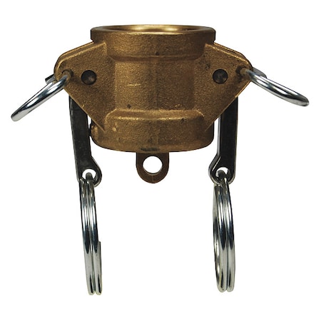 Dixon Dust Cap, Type DC, Forged Brass, 1/2" G50-DC-BR | Zoro