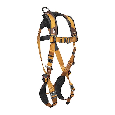 Falltech Not Applicable Full Body Harness, L, 425 lb, Quick-Connect ...