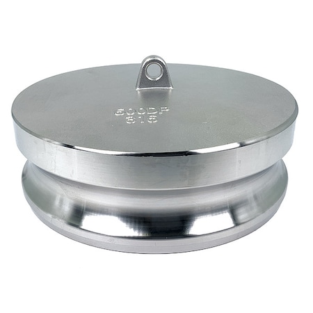 Zoro Select Cam and Groove Spool Adapter, 6", 316 SS PLE103 | Zoro