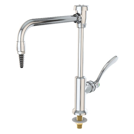 Instock Gooseneck Laboratory Faucet, Brass Body GRL611-8VB-BH | Zoro