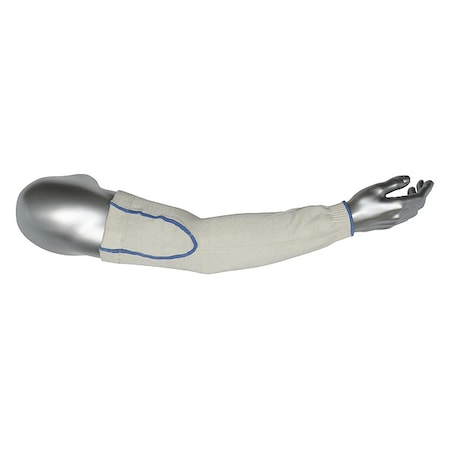 Pip Protective Sleeve, White, Elastic Cuff 20-1077 | Zoro