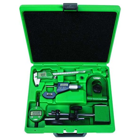 Insize Precision Meas.Tool Kit, Digital Caliper 5052-E | Zoro