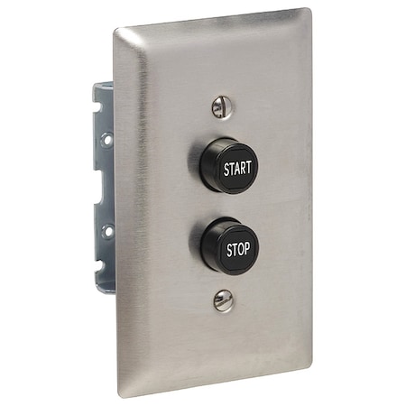 Schneider Electric Control Station, Push Button, Black, 2NO 9001BF215 ...