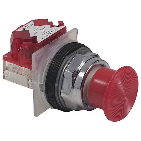 Schneider Electric Pilot Light, Red, 30mm, LED 9001KP1LRR31 | Zoro