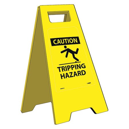 Nmc Caution Tripping Hazard Heavy Duty Floor Stand HDFS212 | Zoro