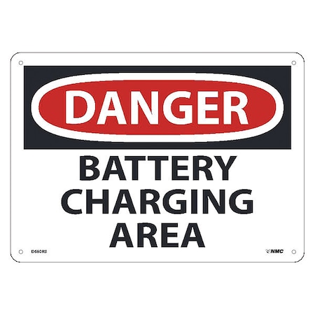 Nmc Battery Charging Area Sign, D680RB D680RB | Zoro
