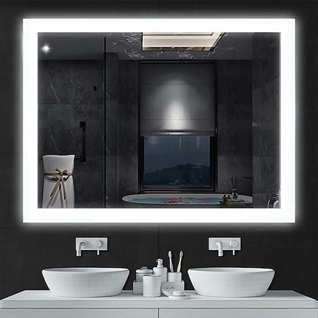 Ketcham 48" x 36" Luminous LED Mirror LUM-4836 | Zoro