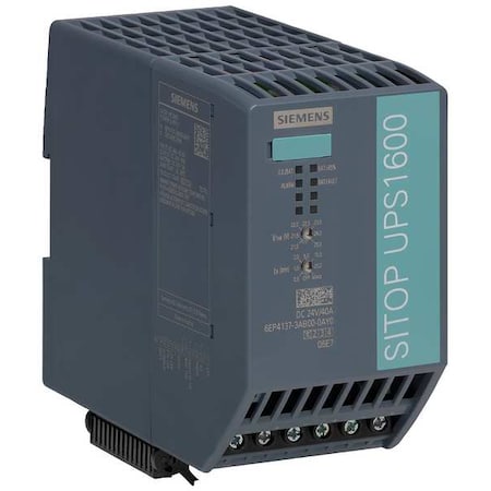 Sitop UPS Module, Out: 24V DC , In:24V DC 6EP41373AB000AY0 | Zoro