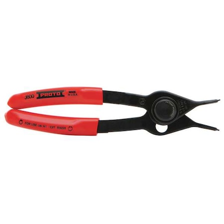 Proto Retaining Ring Plier, Fixed Tip, 5-7/8" L J600 | Zoro