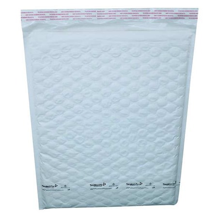 Tuffgard Extreme Poly Mailer, 13" L, 9-1/2" W, White, PK50 100279988 | Zoro