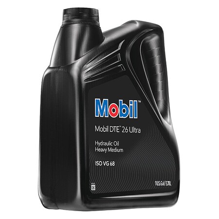 Mobil 1 gal Jug, Hydraulic Oil, 68 ISO Viscosity, Not Specified SAE, 4 ...