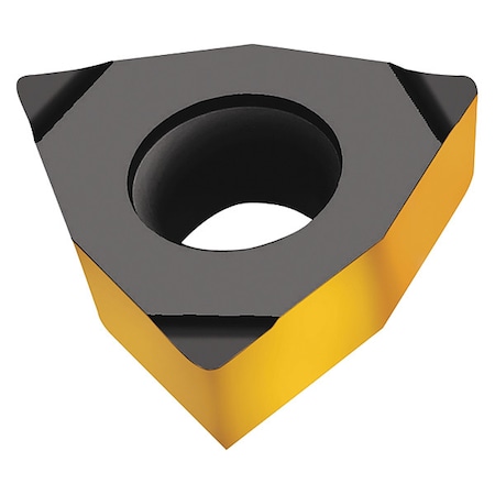 Walter Trigon Turning Insert, Positive, Neutral, WCGT, 0.0080", TiCN+TiN WCGT030202-X15 WTP35 | Zoro
