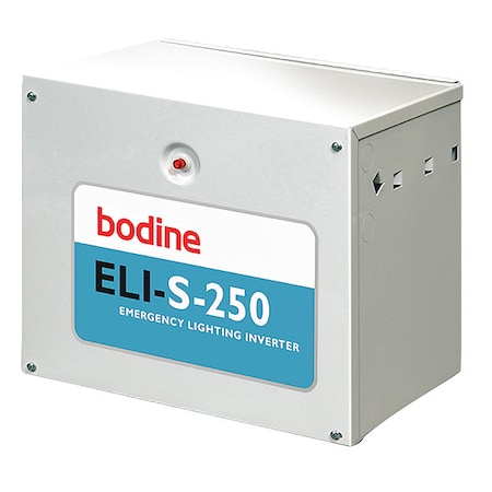 Bodine Emerg. Lighting Inverter, 250W, 120/277VAC ELIS250I2UO30ADI2 | Zoro