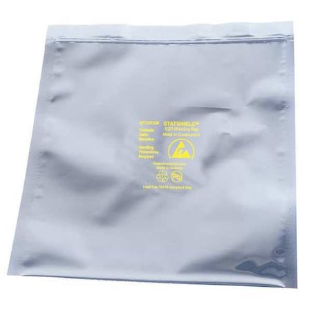 Desco 6" x 8" Metal-In Statshield Bags, PK 100 13640 | Zoro