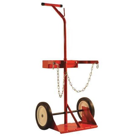 Milwaukee Hand Trucks Steel Dual Cylinder Cart, with Tray DC40143 | Zoro
