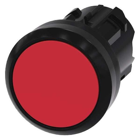 Siemens Push Button Operator, Red, Plastic Bezel 3SU1000-0AB20-0AA0 | Zoro