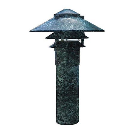 Dabmar Lighting Pagoda Light, 104, VG, Aluminum, 3 Tier LV102-310-VG | Zoro
