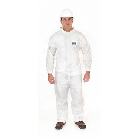 International Enviroguard MicroGuard MP 8012 Coverall, Elastic Wrist, S ...