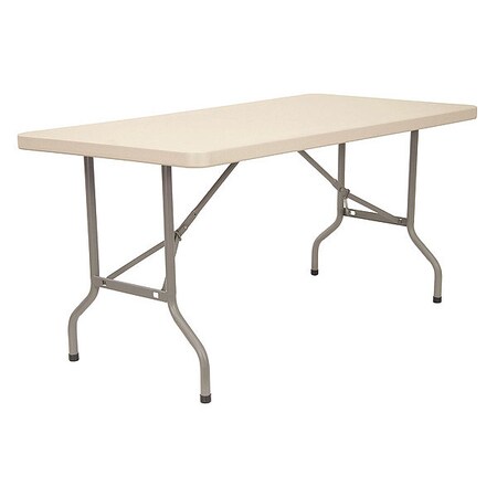 Kfi Rectangle Folding Table, 72" W TBM-3072 | Zoro