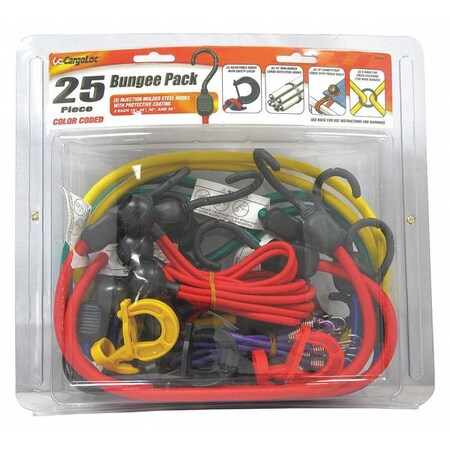 Cargoloc Molded Bungee Cords, 36" Injection 32392 | Zoro