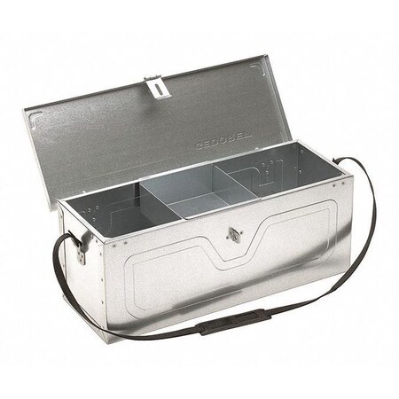 Gedore Tool Box, Steel, Silver, 22 in W x 8 in D x 9 in H 1370 Z | Zoro