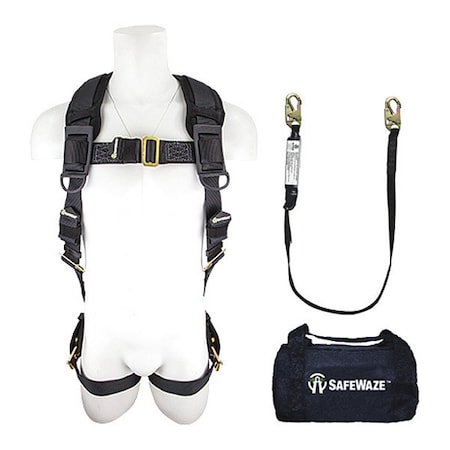 Safewaze Fall Protection Kit, Size: 3XL/4XL FS145-HW | Zoro