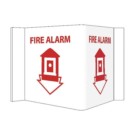 Nmc Fire Alarm Sign VS13W | Zoro