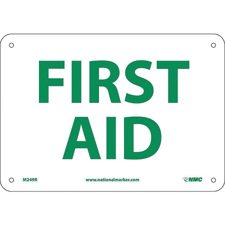 Nmc First Aid Station Sign, M249R M249R | Zoro