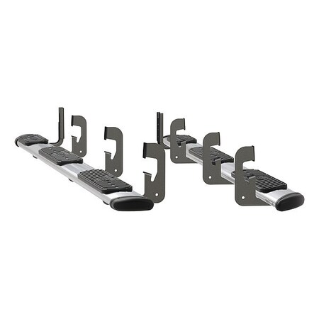 Luverne 7" Polished Stainless Steel Side Steps 477108-401447 | Zoro